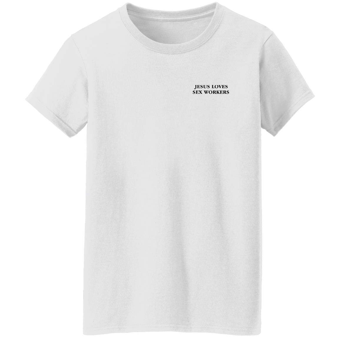 Astraea Goods Store Noelle Jesus Love Sex Workers Shirt - Hectee